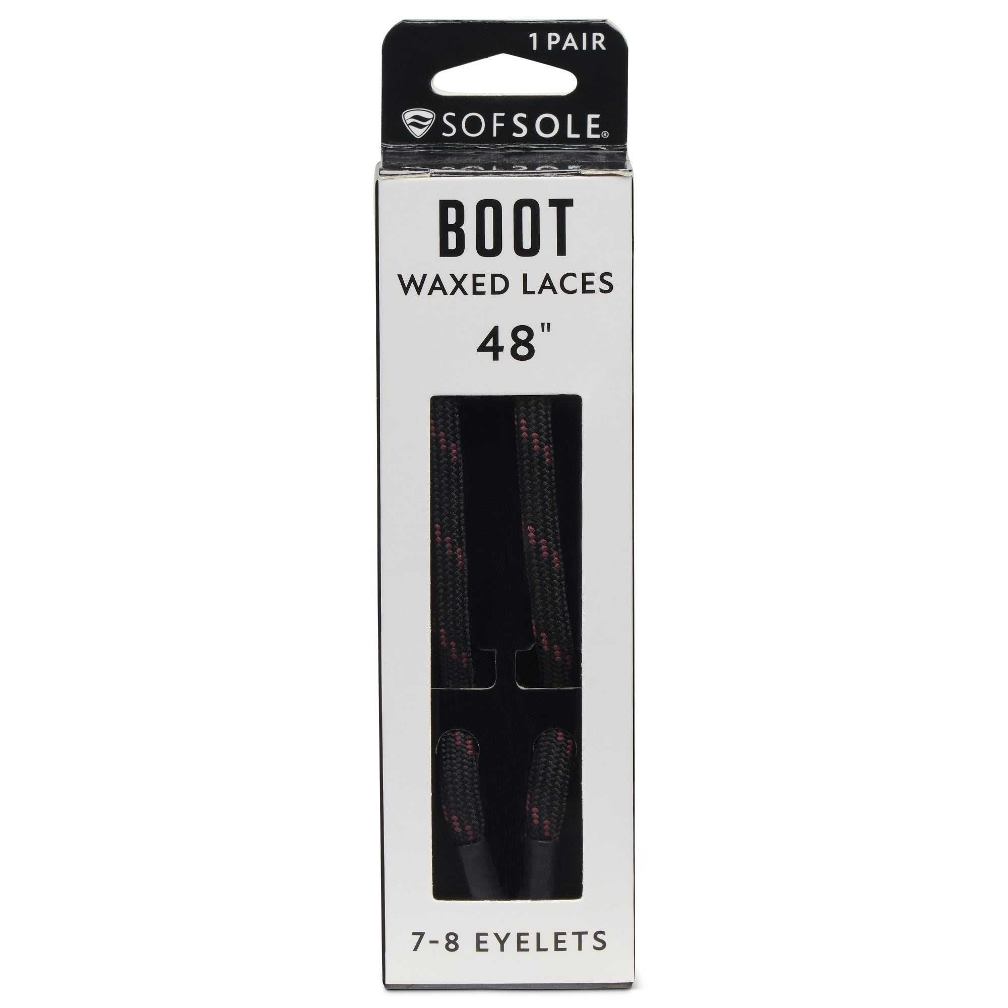 Premium Waxed Boot Laces – Durable Round Braided Polyester Replacement ...